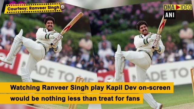 Ranveer Singh nails Kapil Dev’s iconic ‘Natraj Shot’