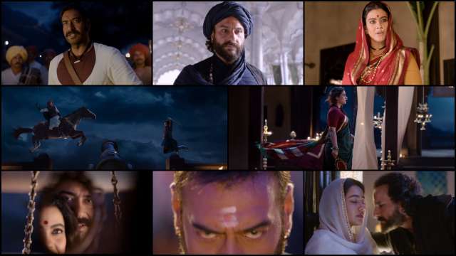 'Tanhaji: The Unsung Warrior' trailer: Ajay Devgn, Saif Ali Khan, Kajol ...