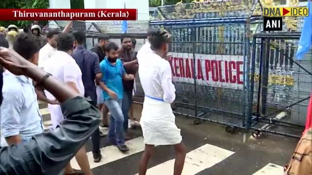 Walayar rape-death case: KSU members continue protest in Thiruvananthapuram