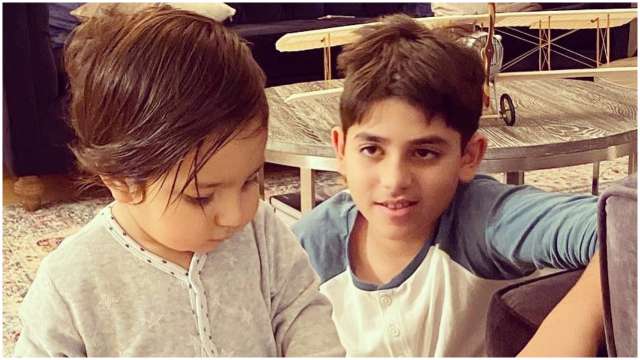 'Azarias is lucky to have you as his big brother': Karisma Kapoor's son ...
