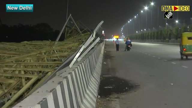 Solar power panels on Nizamuddin Bridge damaged following heavy rainfall