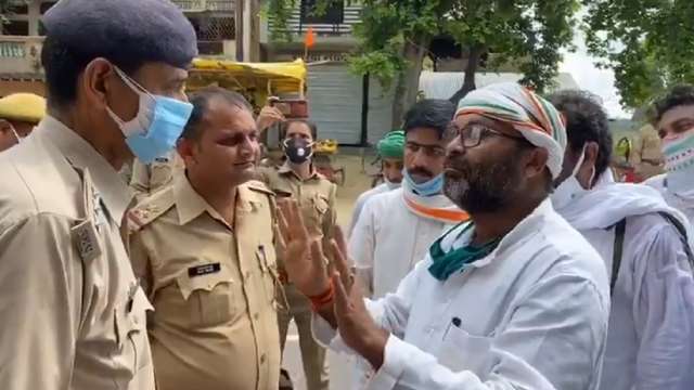 UP Congress chief, on his way to meet family of Ballia journalist, detained