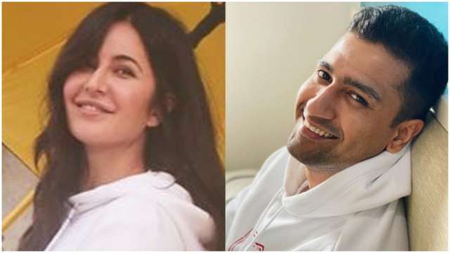 Pics: Fans can't stop gushing as Vicky Kaushal, Katrina Kaif twin in ... Pics: Fans can't stop gushing as Vicky Kaushal, Katrina Kaif twin in ...