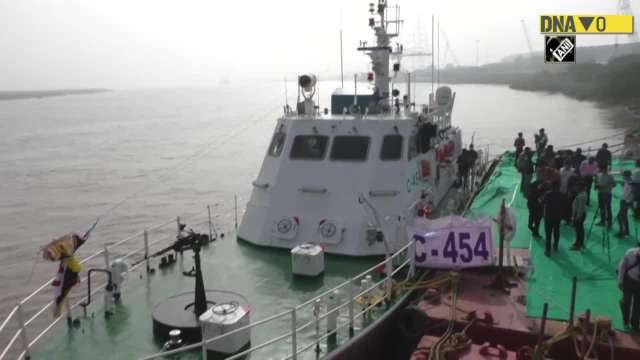Indian Coast Guard commissions interceptor boat at Surat’s Hazira Port