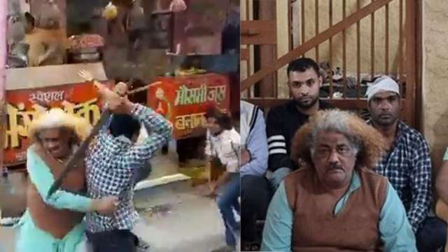 'Desi WWE': Video of chaat sellers fighting with rods, sticks over ...