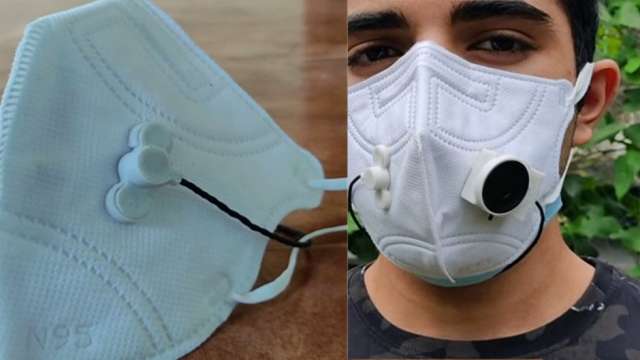Kerala student designs innovative mask with mic, speaker