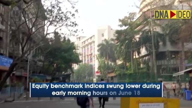 Equity indices swing down, metals stocks drag