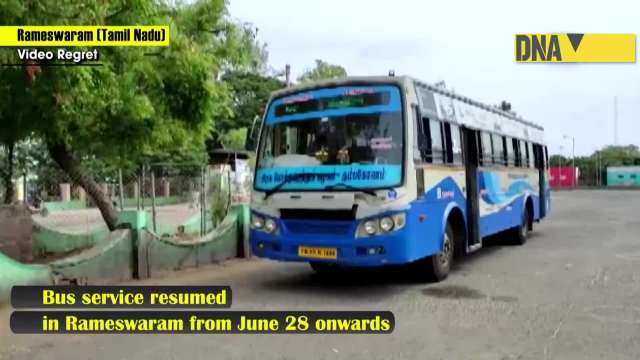 Bus services resume in Rameswaram