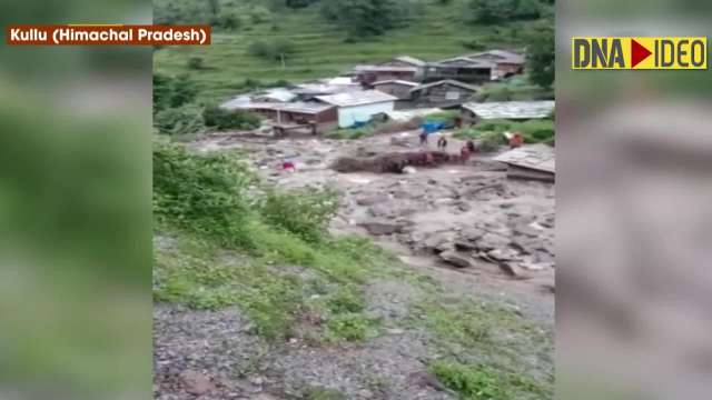 Watch: Debris enters houses in Kullu village following flood due to ...