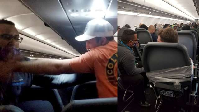 SHOCKING! Drunk passenger tied to seat with duct tape after allegedly ...