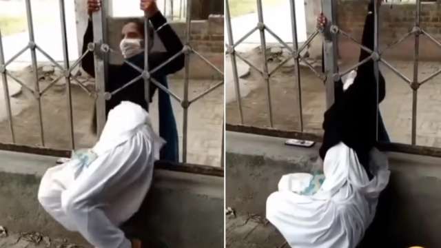 Schoolgirl's unique way of bunking school leaves netizens amused ...