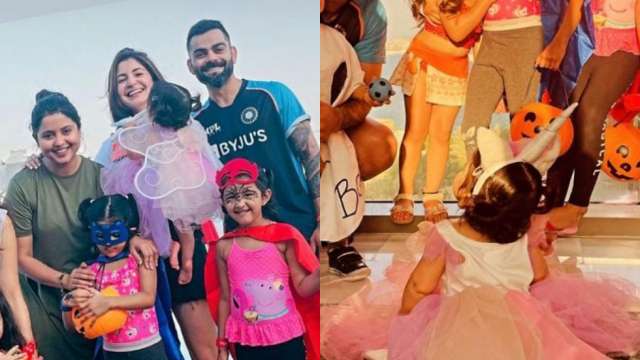 VIRAL! Anushka Sharma drops adorable pics of Vamika dressed for ...