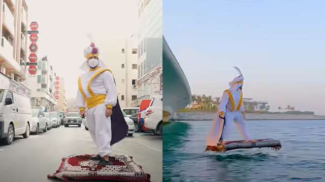YouTuber floats on ‘magic carpet’ in viral video, leaves netizens ...