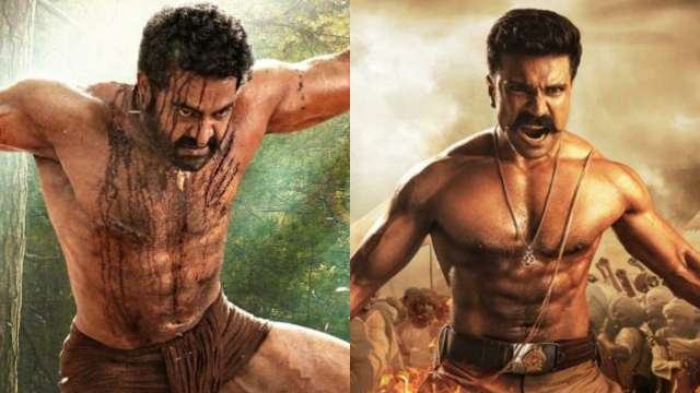 'RRR': Jr NTR and Ram Charan flaunt their ripped abs in new posters ...