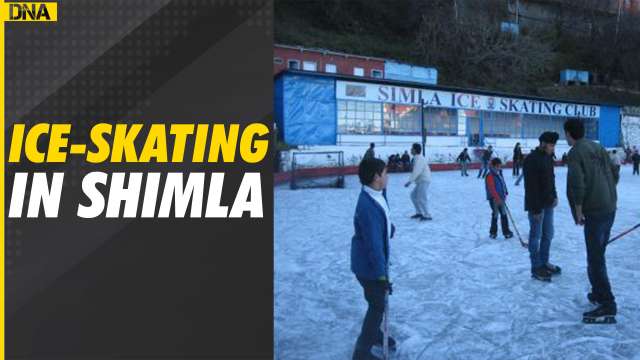 Ice-skating kicks off at historic rink in Shimla