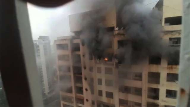 6 killed, 15 injured in fire at Mumbai's 20-storey building