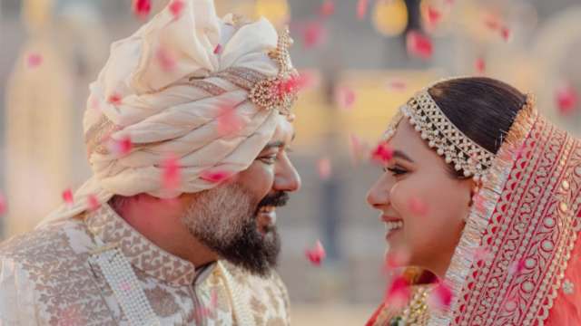 Viral! Filmmaker Luv Ranjan drops wedding photos with wife Alisha Vaid ...