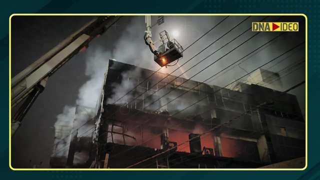 Delhi Fire Tragedy: Horrifying Moments Caught on Camera