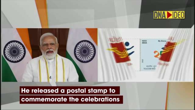 PM Modi releases postal stamp to commemorate TRAI’s silver jubilee ...