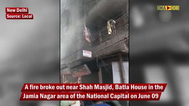 Fire breaks out near Batla House in Delhi, over 20 people rescued