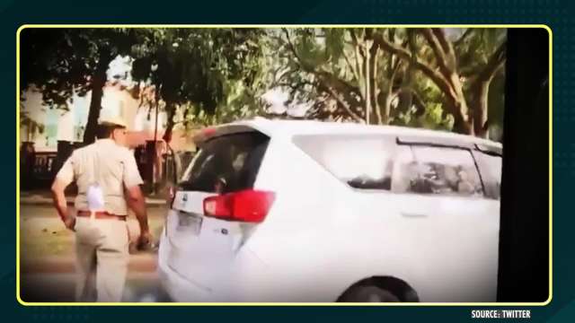 Watch Congress Leader Srinivas Bv Running Away To Escape From Police