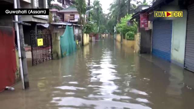 Unrelenting Rain Causes Severe Waterlogging In Guwahati