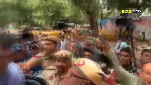 Delhi Police Personnel Manhandled Youth Congress Chief Srinivas Bv