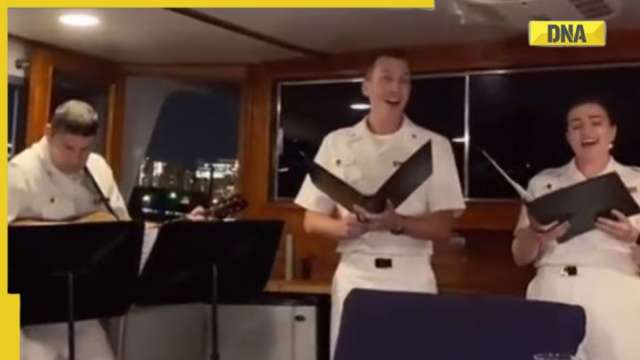Viral video: US Navy band sings Bollywood song 'Kal Ho Naa Ho', check ...