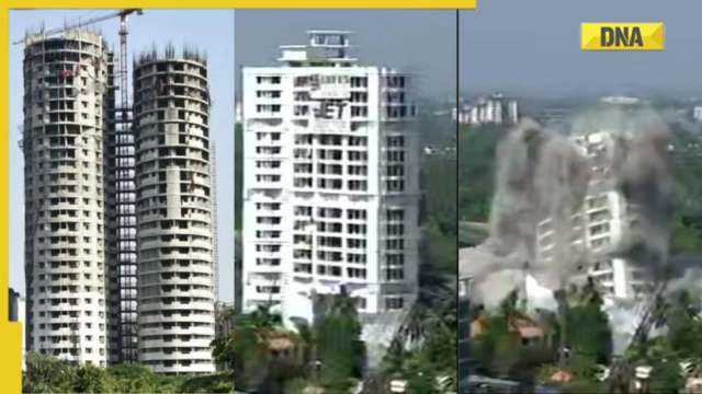 Ahead of Supertech Twin Towers demolition, watch video of implosion of ...