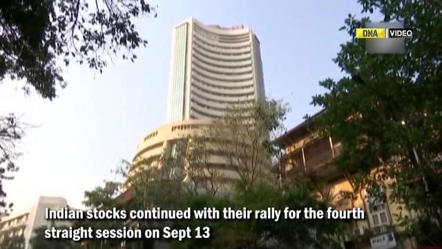 Indian stocks continued with their rally for the 4th straight session ...