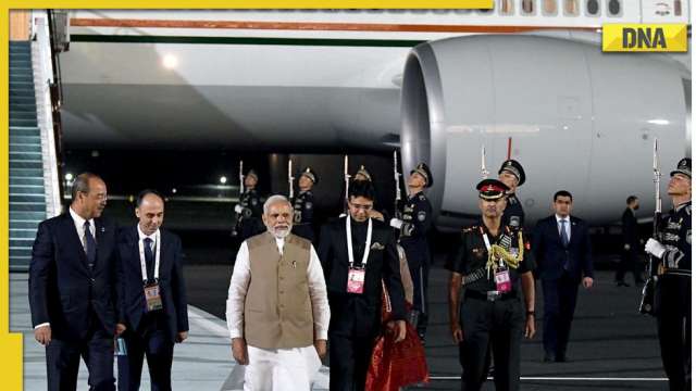 SCO Summit 2022: PM Modi arrives in Samarkand, set to meet Vladimir Putin on Friday