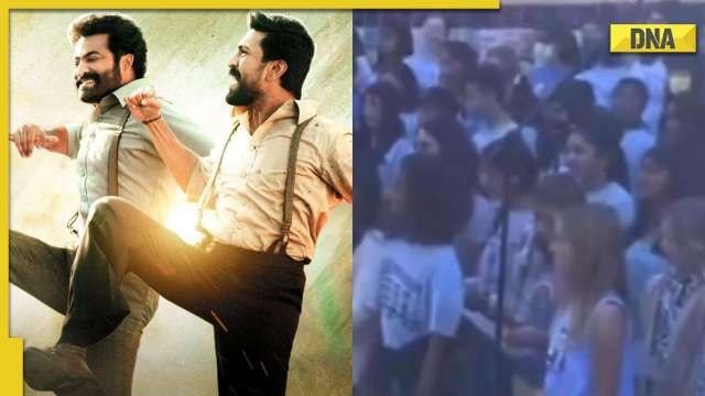 RRR: California school students sing Ram Charan, Jr NTR's popular song ...
