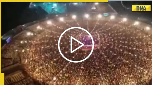 Drone footage of hundreds of people performing Garba goes viral ...