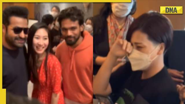 RRR star Jr NTR fans in Japan break down after meeting him, video goes ...