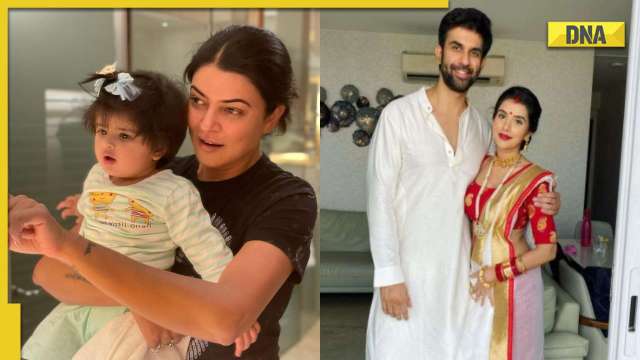 Sushmita Sen celebrates Ziana's first birthday, estranged duo Charu ...