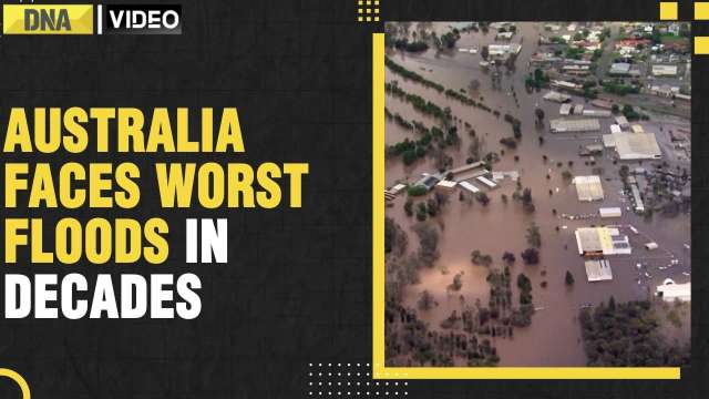 Australia flood crisis: Drone footage shows Australia's Worst Floods in ...