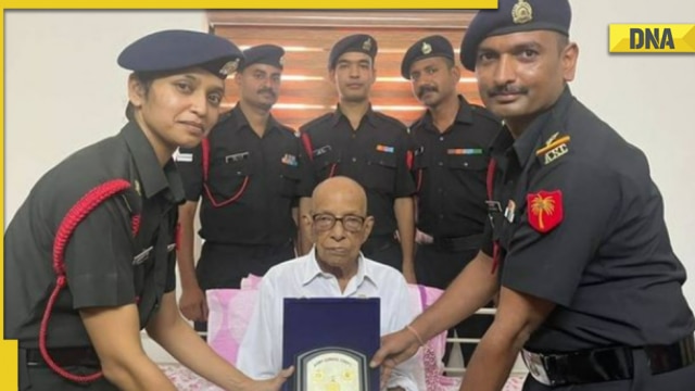 Indian Army honours retired havildar on his 100th birthday, internet reacts