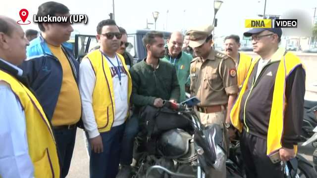 UP Traffic Police launches campaign to spread awareness about wearing ...