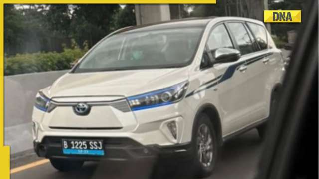 Toyota Innova Crysta EV spotted testing ahead of Innova Hycross India ...
