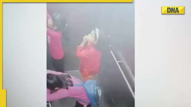 Video of 3 girls stuck inside Ghaziabad high-rise lift for 24 minutes ...