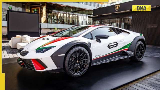 Lamborghini Huracan Sterrato V10 rally road supercar launched at Rs 4. ...