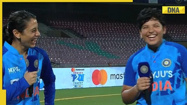 'Mujhse inspire hoke itne lambe chakke..': Smriti Mandhana pulls Richa ...