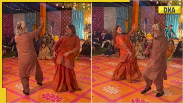 Video of Pakistani couple rocking dance performance on Beedi Jalaile ...