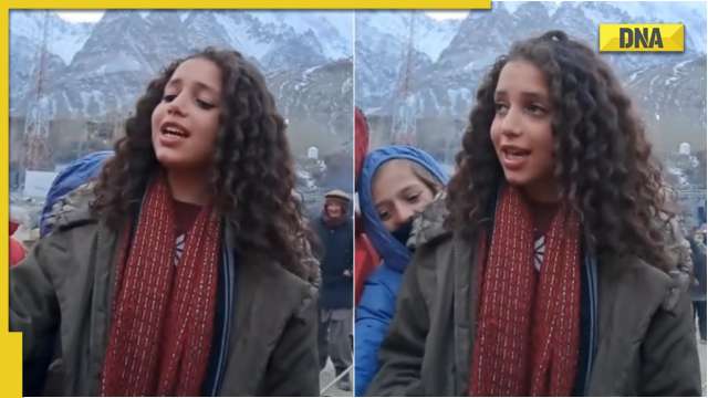 Viral video: Girl from Gilgit-Baltistan sings Asha Bhosle's In Aankhon ...