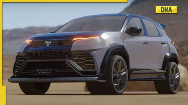 Tata Harrier SUV modified as Lamborghini Urus looks race ready, watch video