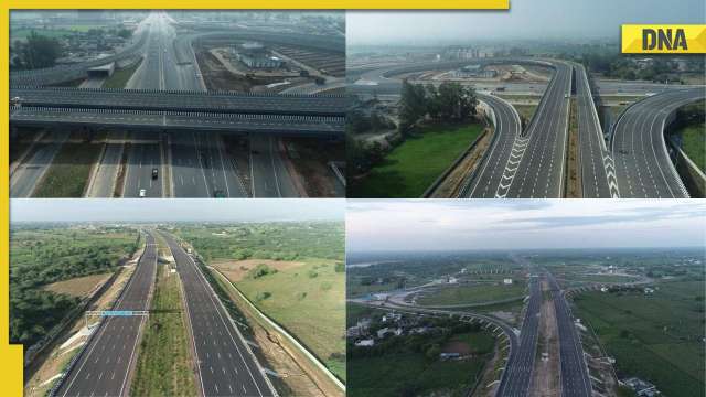 Delhi-Mumbai Expressway: Nitin Gadkari shares stunning pics of world's ...