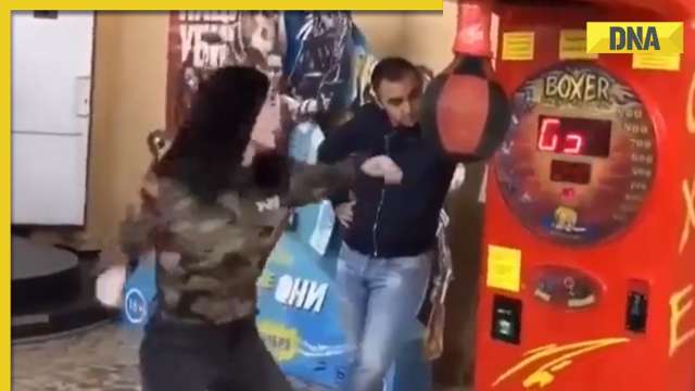 Viral video: Girl ‘accidentally’ hits her boyfriend while playing ...