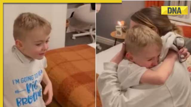 Mother Tells Son That He Is Going To Be A Big Brother His Priceless