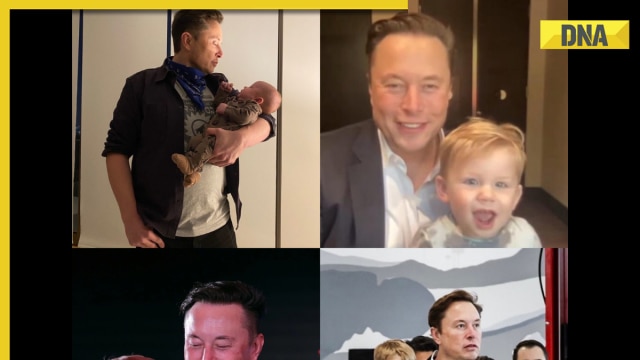Photos: Elon Musk, Twitter CEO shares pictures with son X AE A-12, netizens react to father-son duo