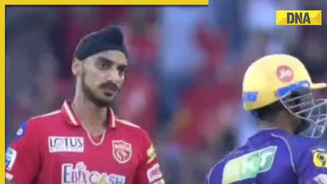 IPL 2023: Arshdeep Singh gives death stare to Anukul Roy after getting his wicket during PBKS vs ...